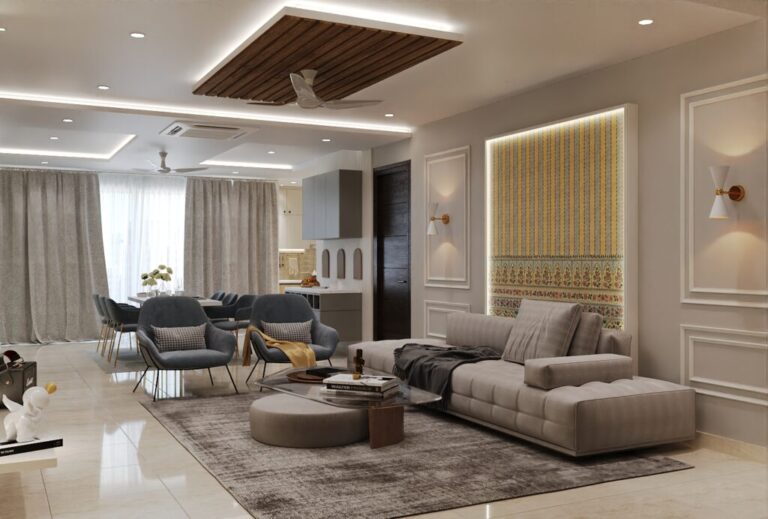 Stunning & Modern Living Room Interior Design Ideas in India